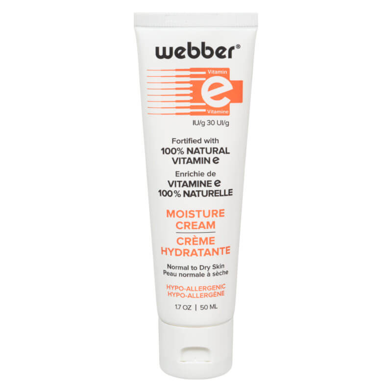 Webber Hydrating Cream Face Moisturizer, with 100% Pure Vitamin E. | WEBBER