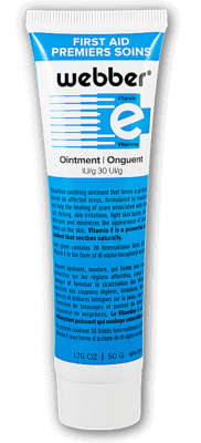 Products | Creams,ointment and skin oil + vitamin E WEBBER